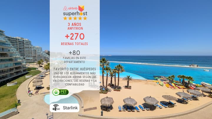 Chile, Algarrobo, 3b/2t/wifi/kayak - Chile