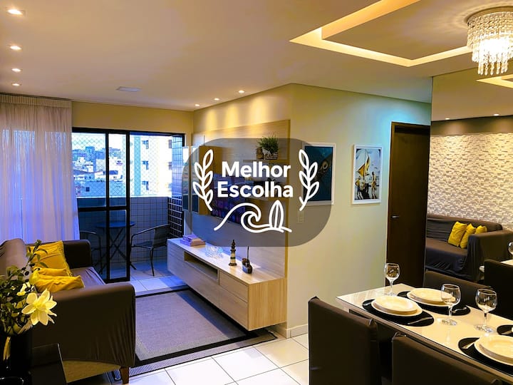 Apartamento Aconchegante Com Vista Para O Mar - Maceió