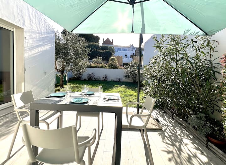 150 M Plage Maison Calme Jardin Clos Sud 2ch/4pers - L'Île-d'Yeu