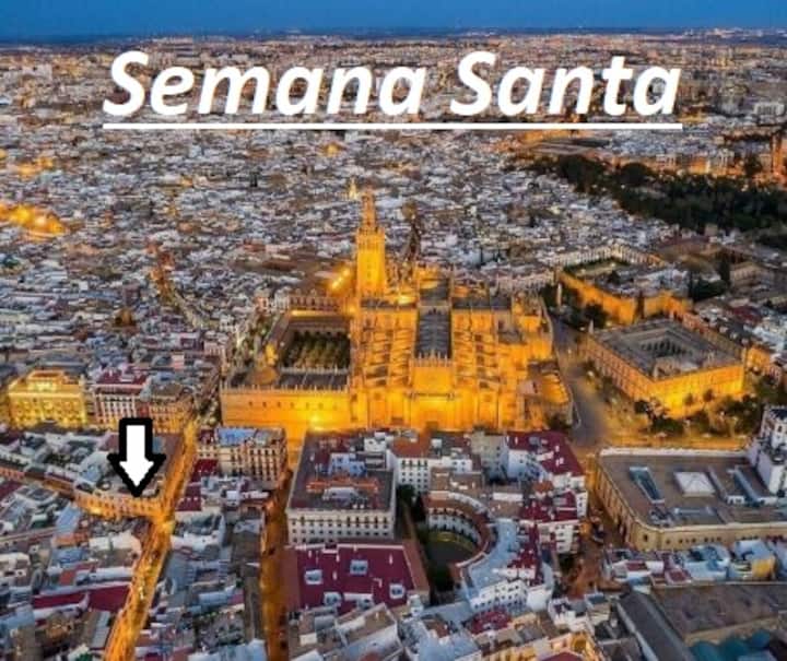 Apto.catedral: Wifi, A/c, Parking - Séville