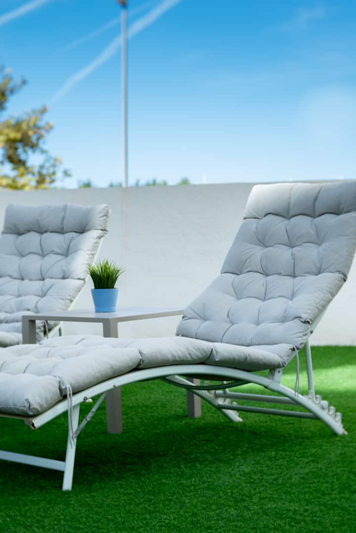 Appartement Met Ruime Privé Tuin & Gedeeld Zwembad - San Miguel de Salinas