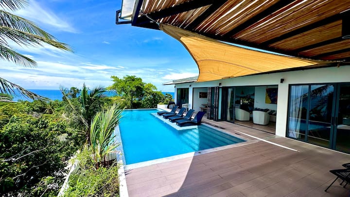 Luxueuse Villa Panorama 4 Chambres Et Piscine - Ko Pha Ngan