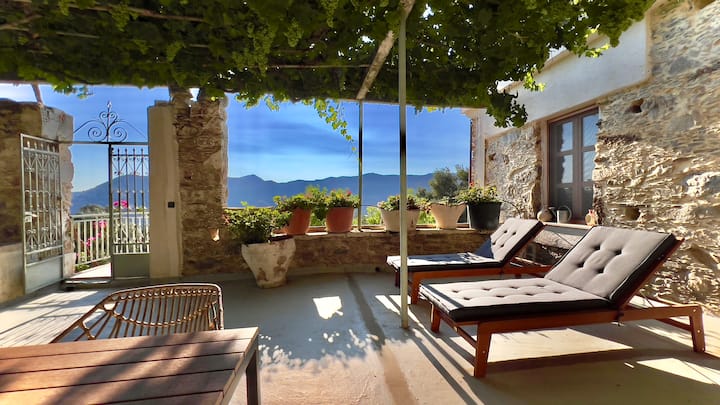 The Stone House - Rustic Private Cottage - Sougia