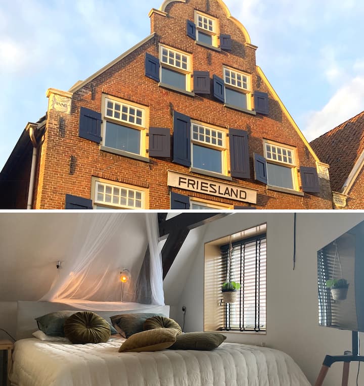 Vintage Appartement In Pakhuis Friesland (Centrum) - Friesland