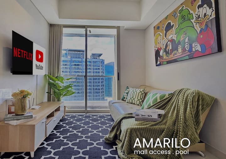 Amarilo Sanliving • 2br • Anggrek Hublife Mall - Indonesia