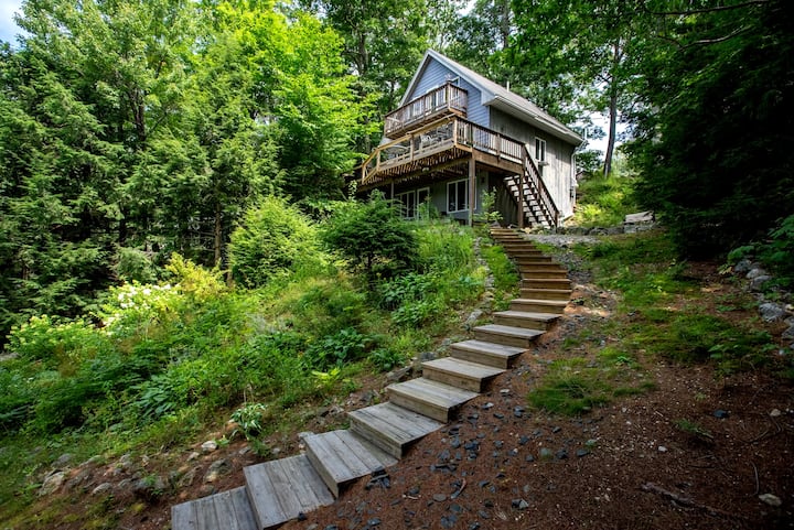 Lakefront A-frame Cottage - Newbury, NH