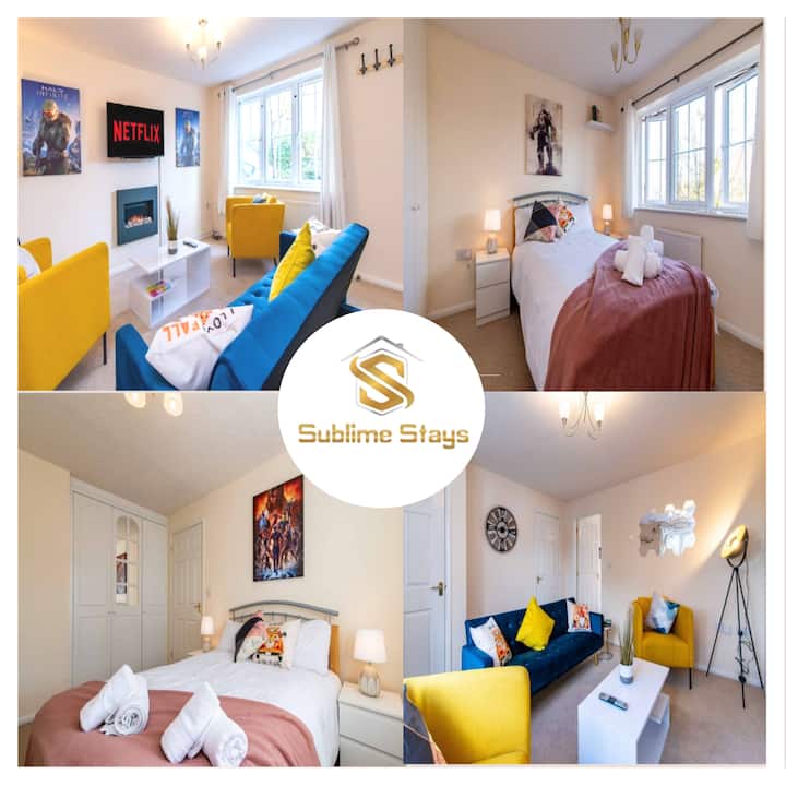 Pet Friendly 3 Bedroom Apartment W/garden In Derby - イギリス ダービー