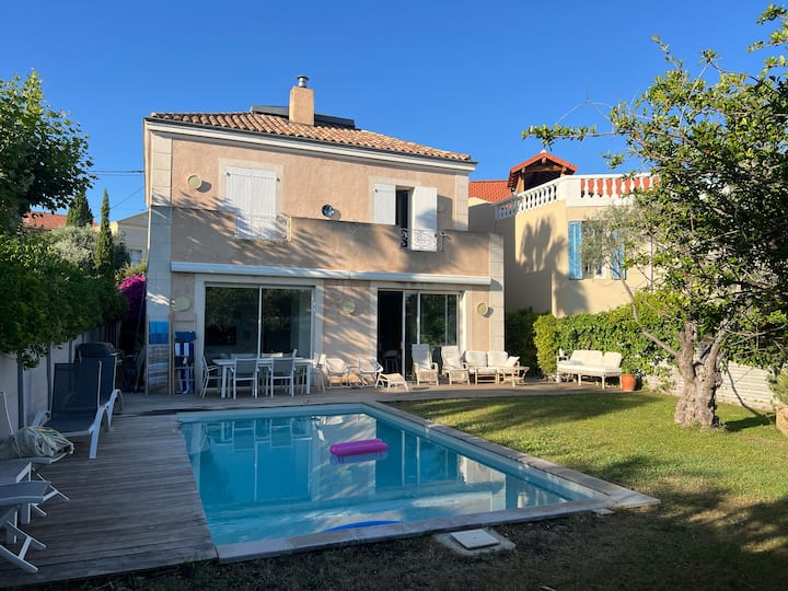 Dream House With Pool - 2 Min From Nicest Beach - Bandol