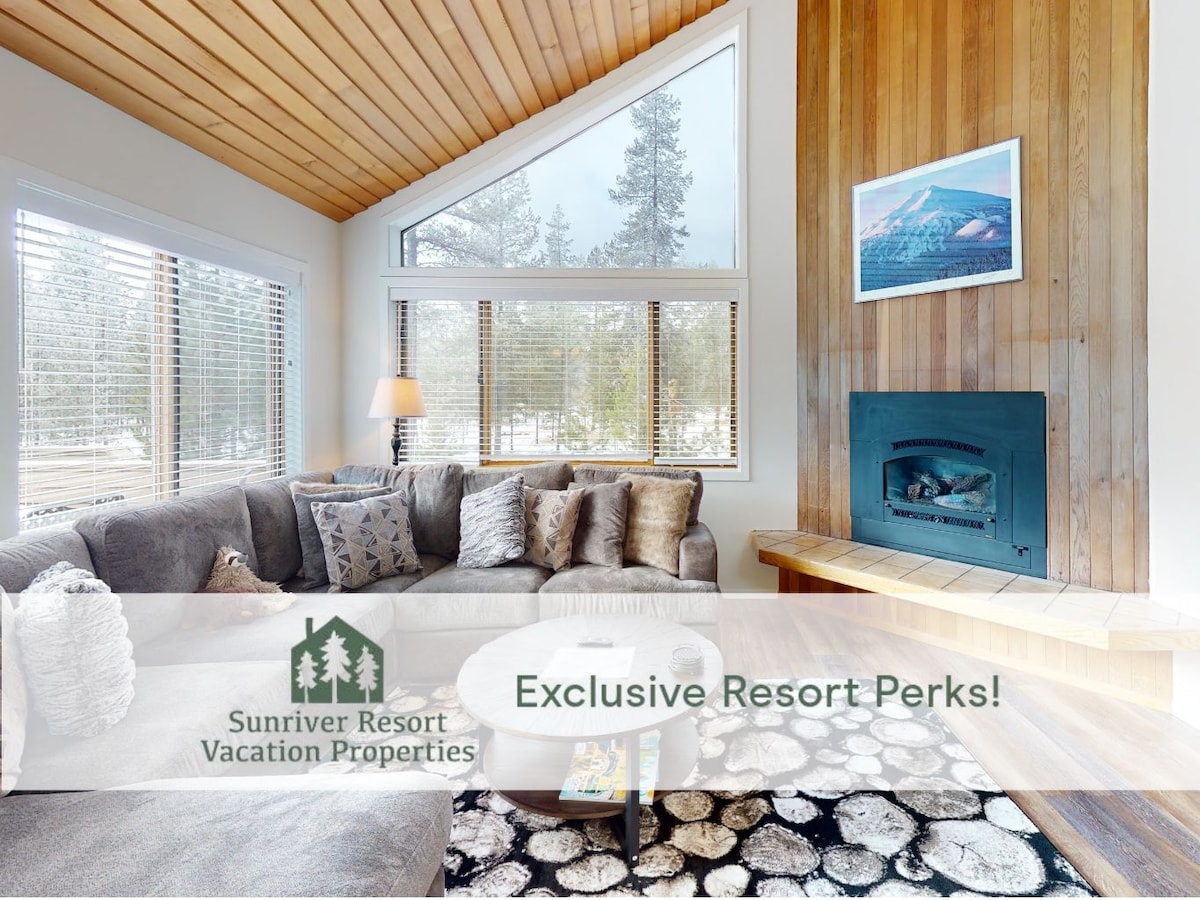 North Sunriver Retreat | Terraza, jacuzzi y barbacoa - Airbnb