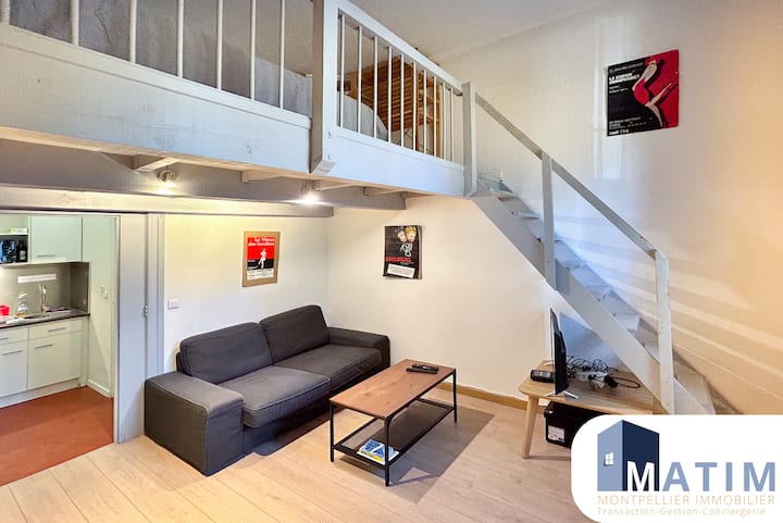 Juvenal-petit Studio Cozy Près De La Gare - Montpellier