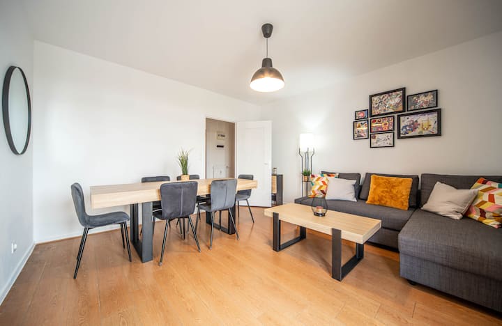 Grand T5 Lumineux 4 Chambres Idéal Familles & Pros - Chalon-sur-Saône