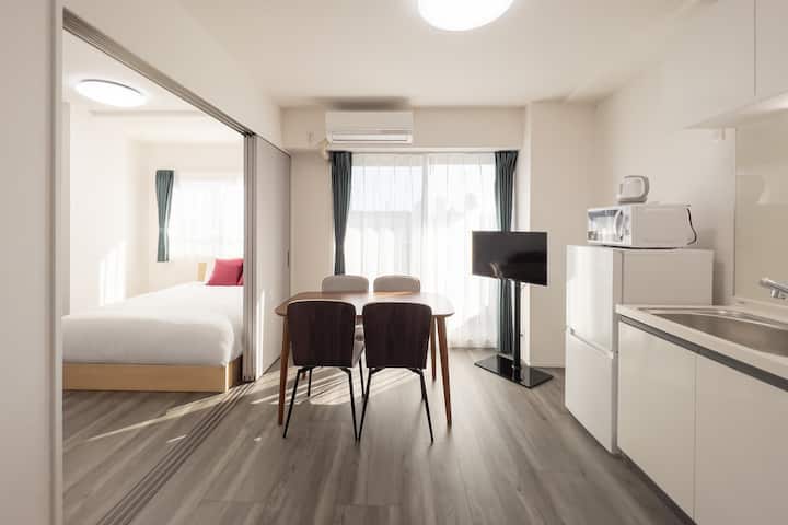 駅から徒歩7分/両国エリア徒歩圏内/観光地へのアクセス抜群/家具家電付き/alato G02 - Tokyo