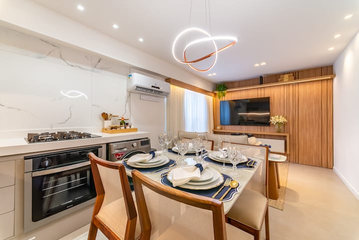 Flat Premium Boa Viagem • Wi-fi • Próx. Aeroporto - Recife