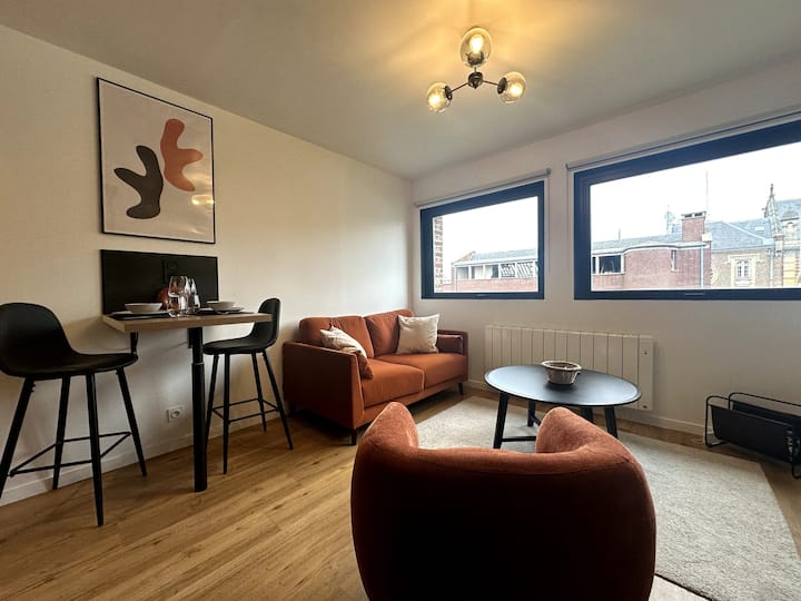 Coeur De Ville - Appt Rénové 1 Chambre - Amiens
