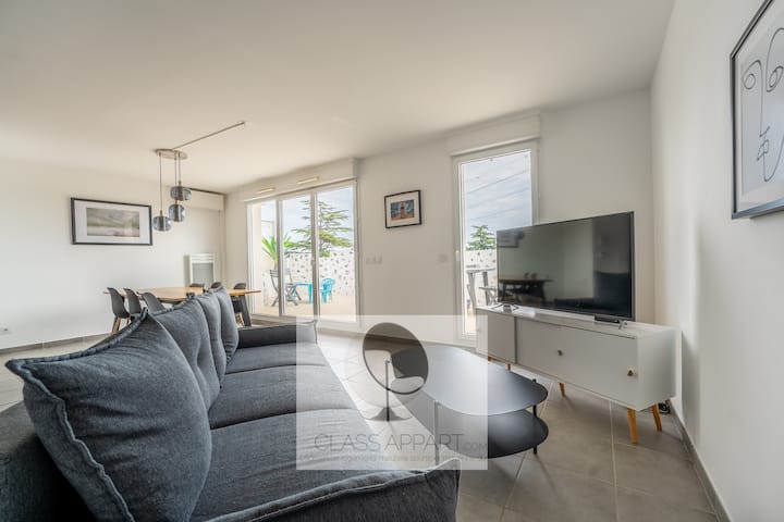 Appartement Spacieux Avec Terrasse Et Parking - Montpellier