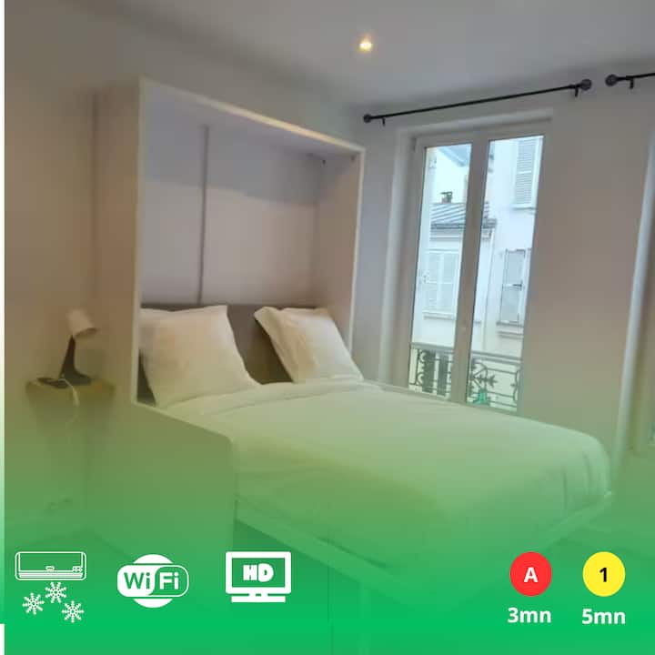 243-top Studio Cosy Centre Rer Métro1 Parc Floral - Vincennes