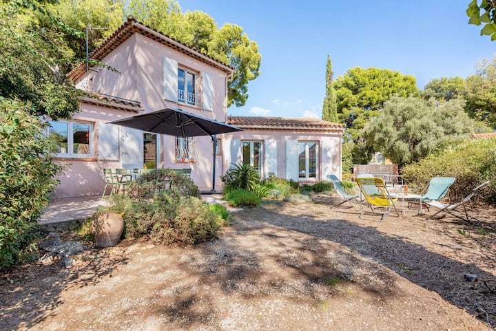 Sarti. Maison à 5 Min Des Plages Clim Jardin Bbq - La Ciotat