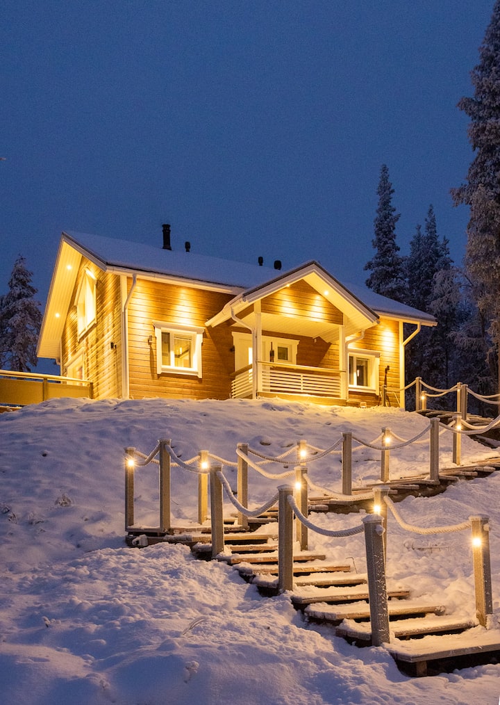 Tievapeak, Ylläsjärvi, New Villa - Lappland