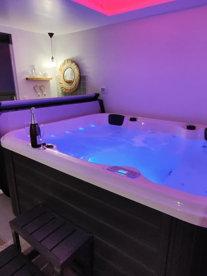 La Parenthèse Avec Jacuzzi Privé & Climatisation - Angers