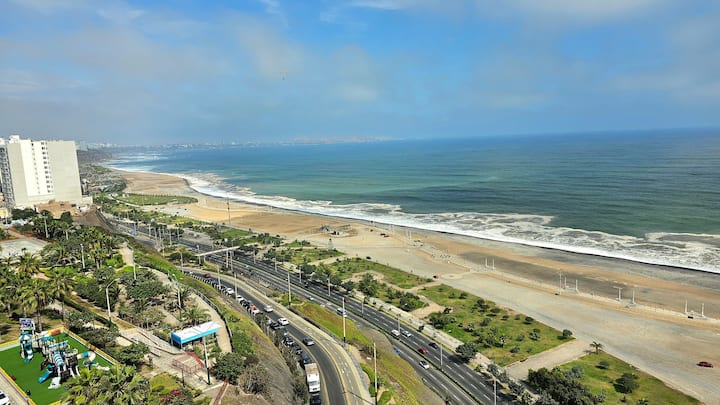 Complete Deluxe Apartment - Oceanfront View - Peru