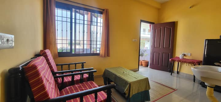 Banjara Nest : 1bhk Compact Rooftop Condo - 폰디체리