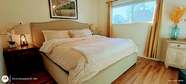 Home W/king Size Bed, Close To Dt And St Helena - 샌타로자