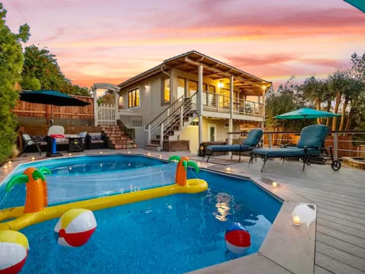 Resort-style 5br Villa With Guesthouse, Pool & Spa - Rancho Bernardo - San Diego