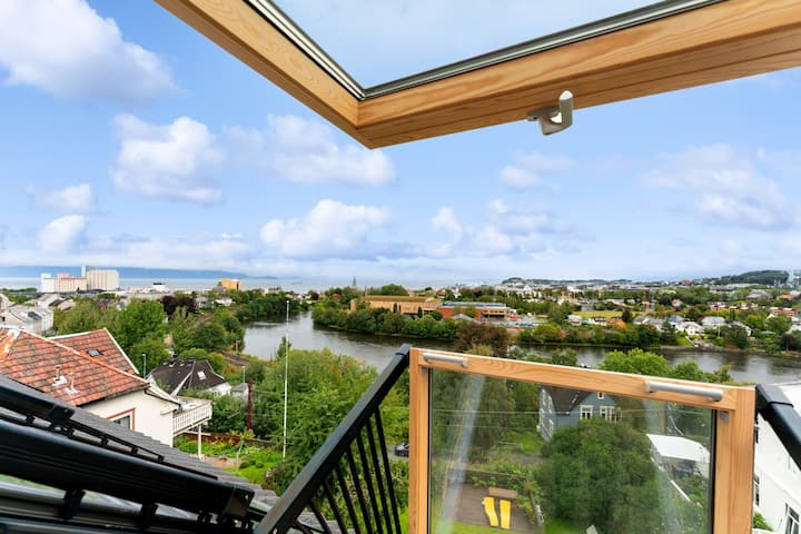 Moderne Utsiktsleilighet Med 3 Soverom - Trondheim
