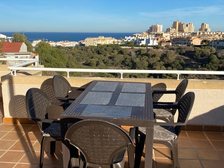 Apartment With Terrace And Sea View - Torrevieja