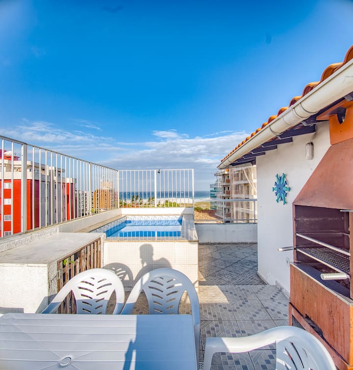 Praia A Pé Com Vista Pro Mar E Piscina Particular - Cabo Frio