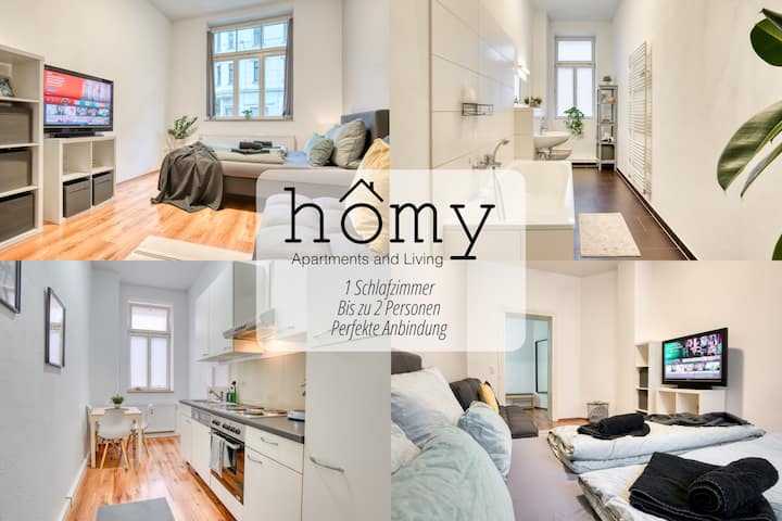 Homy | Altbaucharme *Netflix & W-lan* - Markkleeberg