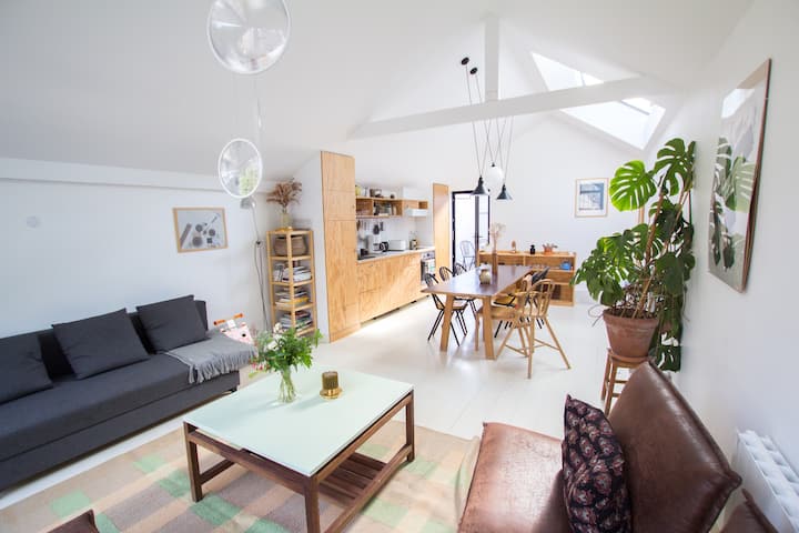 Maison En Bois Spacieuse Et Lumineuse - 萬塞訥