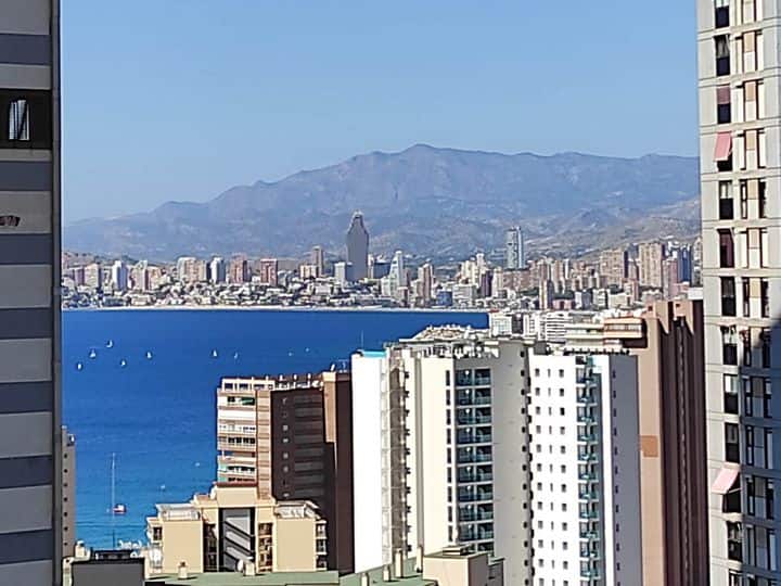 Benidorm - Vue Sur La Mer, Wifi Et Fibre Optique - Benidorm