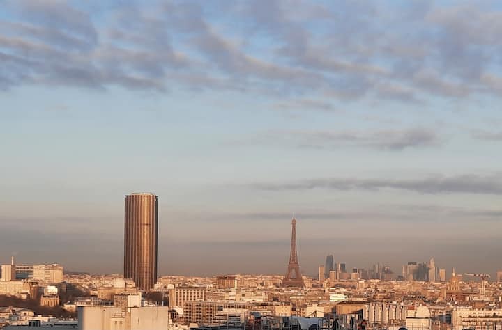 Paris Vue Tour Eiffel Cosy 2 Pièces - Paris 1er Arrondissement