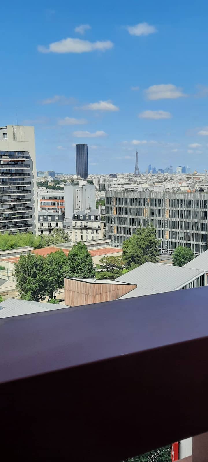 Cosy 2 Pieces Vue Tour Eiffel Paris - Paris 14e Arrondissement