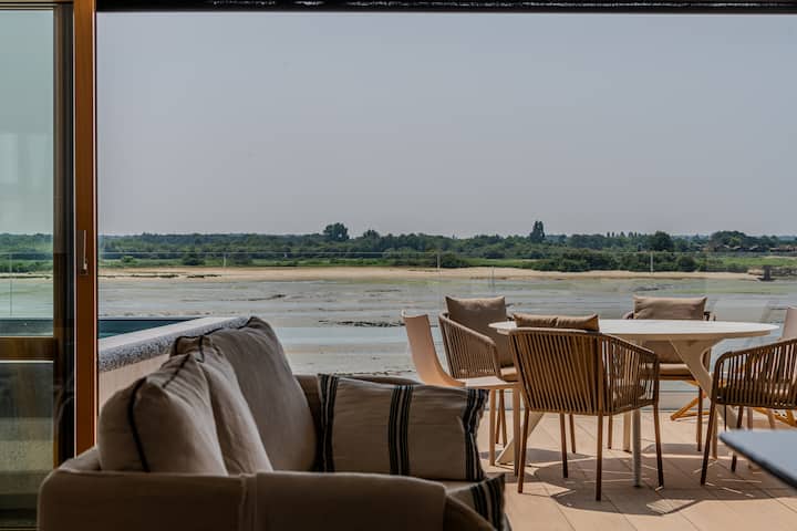 Duplex D'exception Rooftop Piscine & Vue Bassin - Arcachon