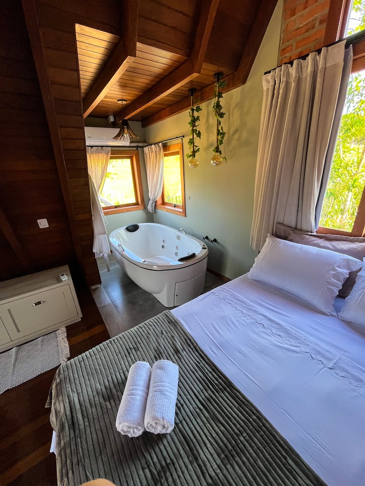 Chalé Com Banheira De Hidromassagem (Veneza) - Pomerode