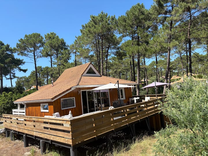 Chalet Du Bonheur - La Jenny Domaine Naturiste - Le Porge