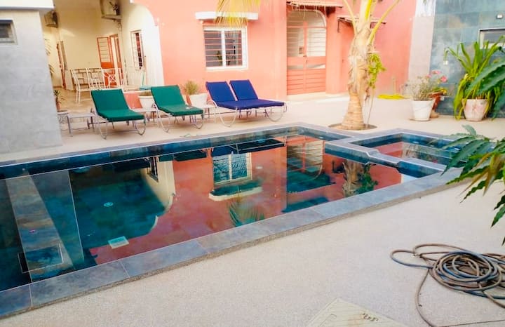 Appart 3 Chambres Diambars Avec Piscine Privative - Sénégal