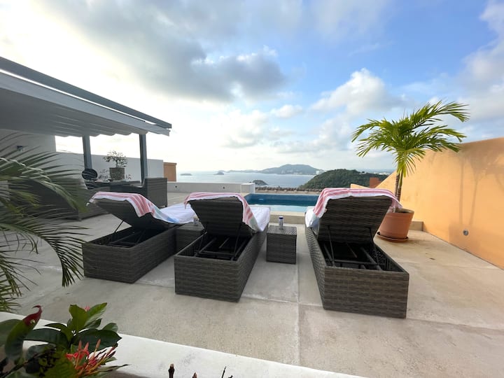 Luxurious Ph Spectacular Ocean Views Rooftop Pool - Ixtapa Zihuatanejo
