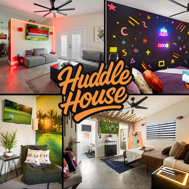 Downtown Sports Getaway: Arcade, Yard Tv, Fire Pit - Mesa, AZ