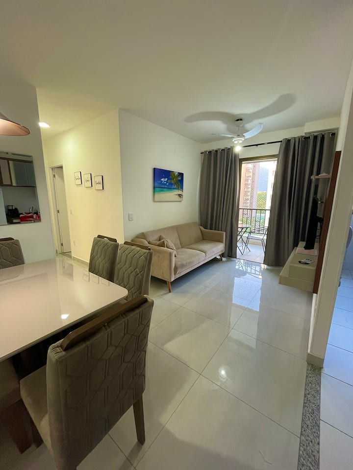 Apartamento Novo E Prático Com Piscina - Caraguatatuba