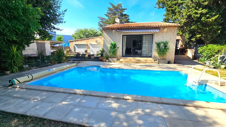 Villa 16 Personnes Avec Piscine, 10km De La Plage - Montpellier