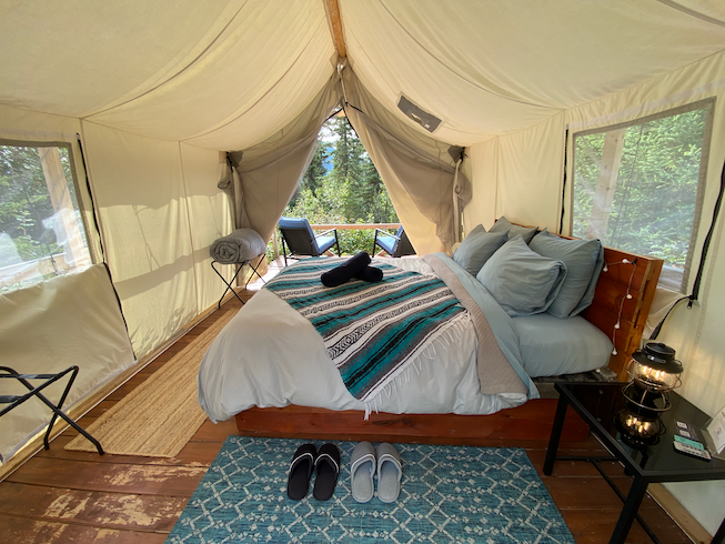 Alaskan Glamping - Willow Tent - Free Breakfast - Tents for Rent in ...