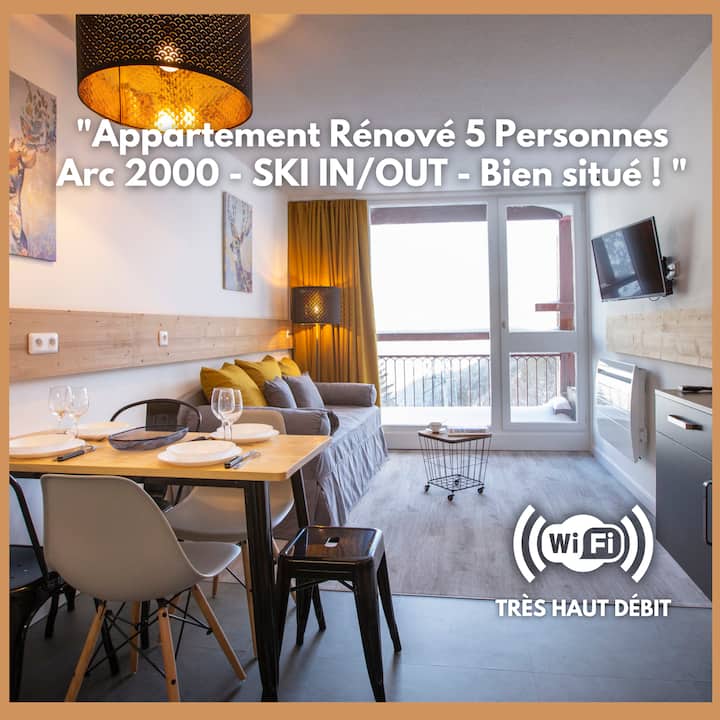 Appartement Arc 2000 Rénové 5 Personnes Paradiski - Bourg-Saint-Maurice
