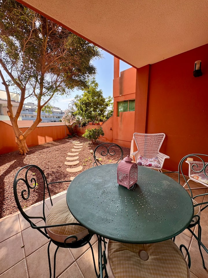 Paraiso La Tejita, Beautiful Terrace And Beach - El Médano