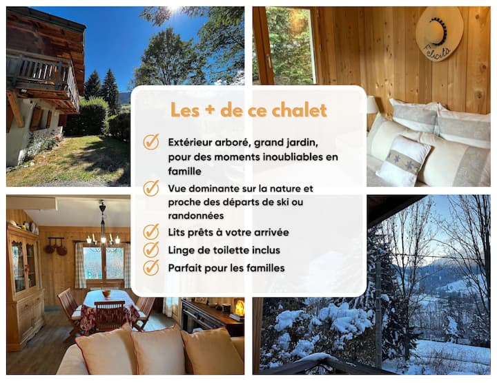 Les Chalets De Megève, Confort Et Tranquillité - Praz-sur-Arly