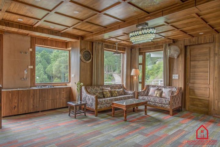 The Log House - 2bhk Heated Home -By Homestaydaddy - Solan