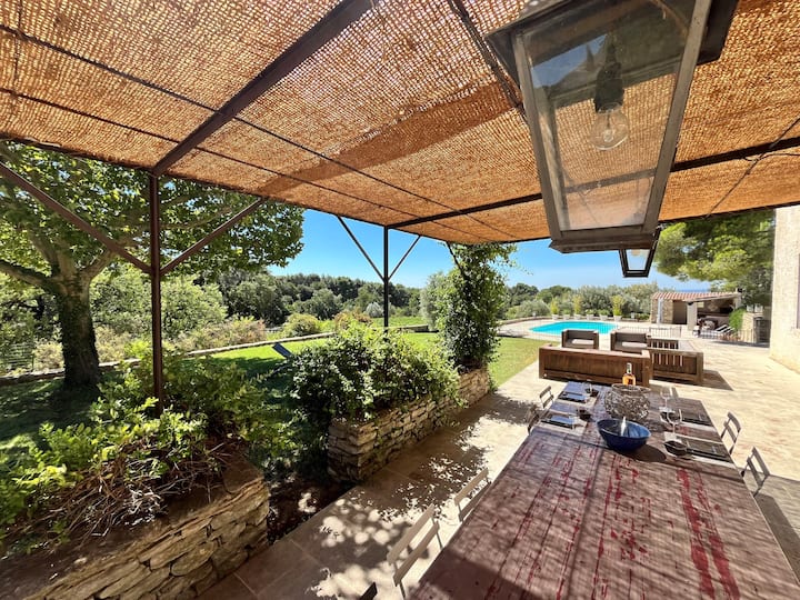 Mas Provençal, Piscine Et Vue Sur Vignes - Beaumes-de-Venise