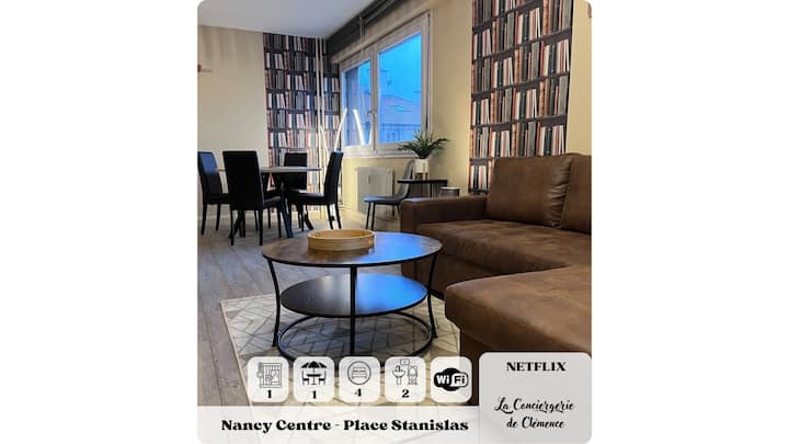 Place Stan 3ch - Sauna - 2 Sdb - Nancy